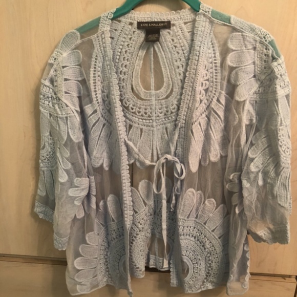 Kate & Mallory | Sweaters | Sale New Kate Mallory Light Blue ...